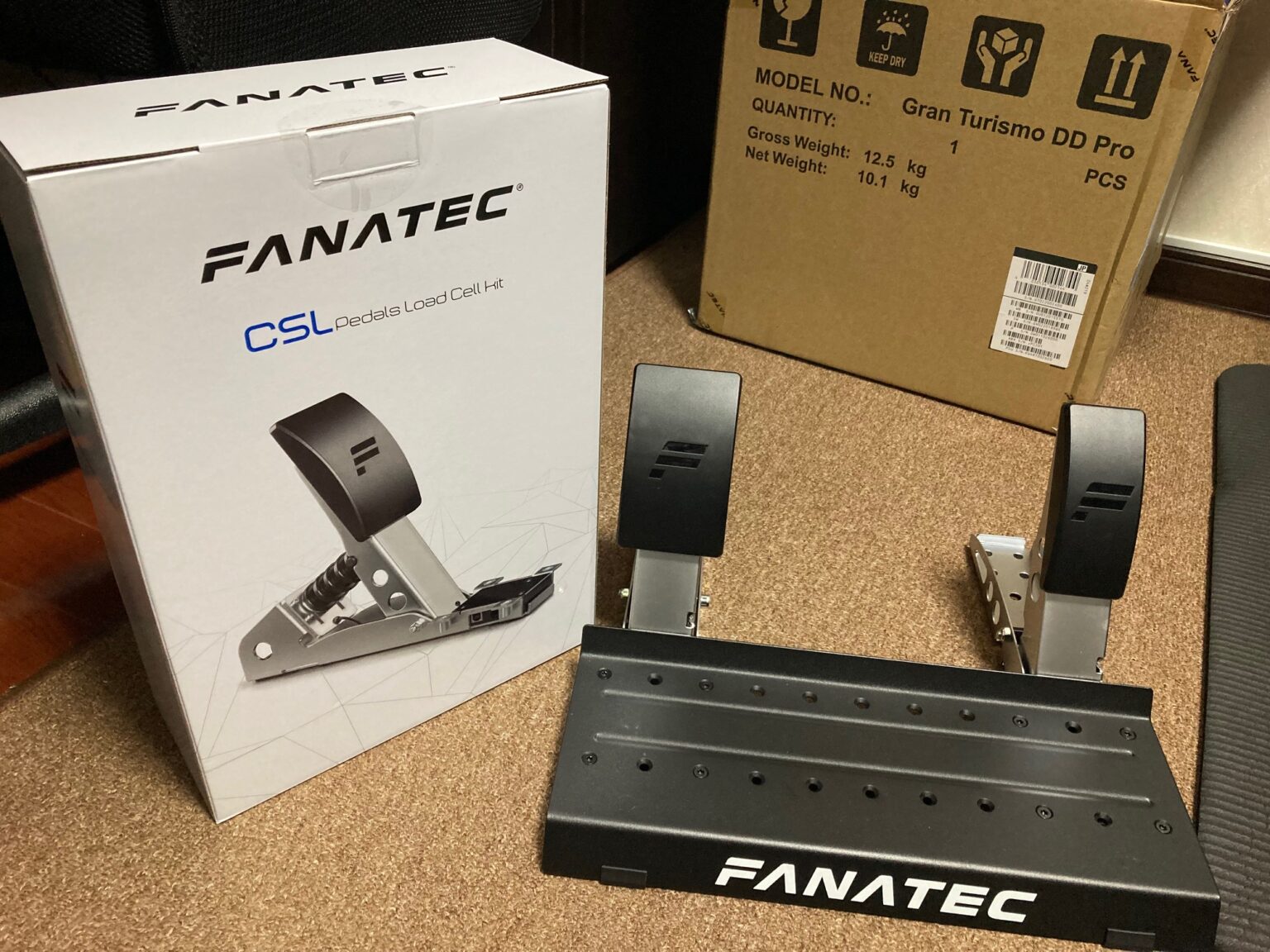 FANATEC 『CSL PEDALS』 オプション 『LOAD CELL KIT』『TUNING KIT』 - みなもブログ